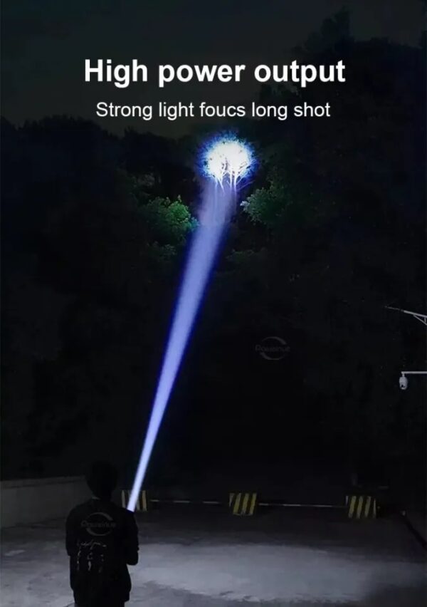 15,000 Lumen Laser LED Ultimate Torch Glow Beam Up to 3KM | Ultimate ...
